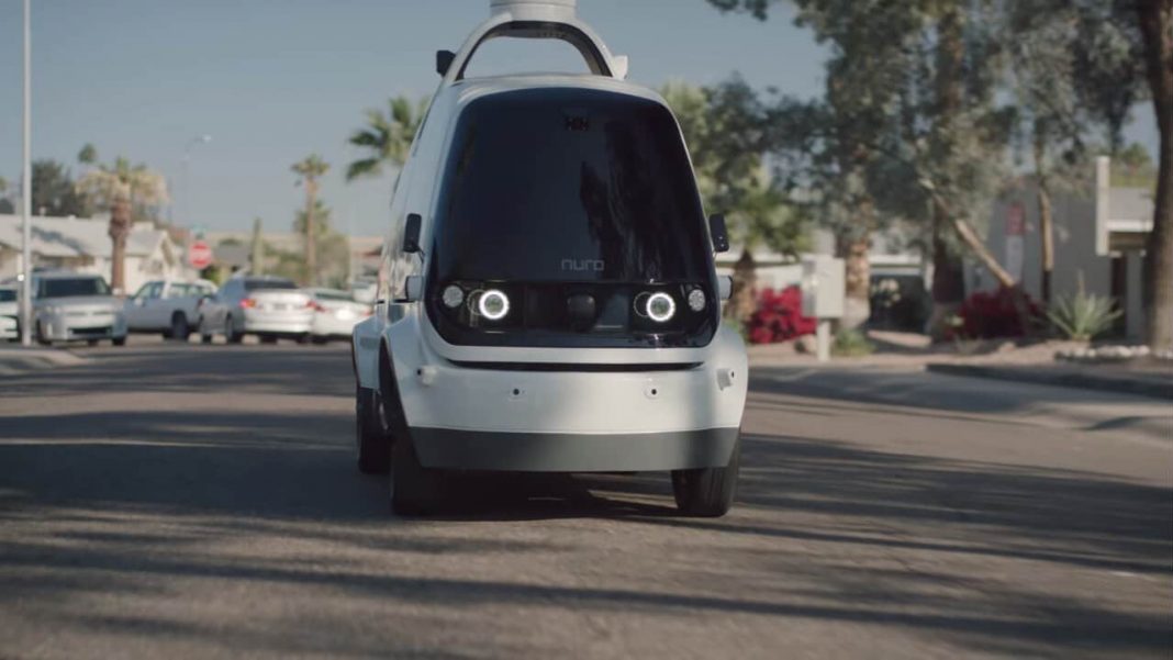 Nuro, il primo servizio di consegne senza conducente in California